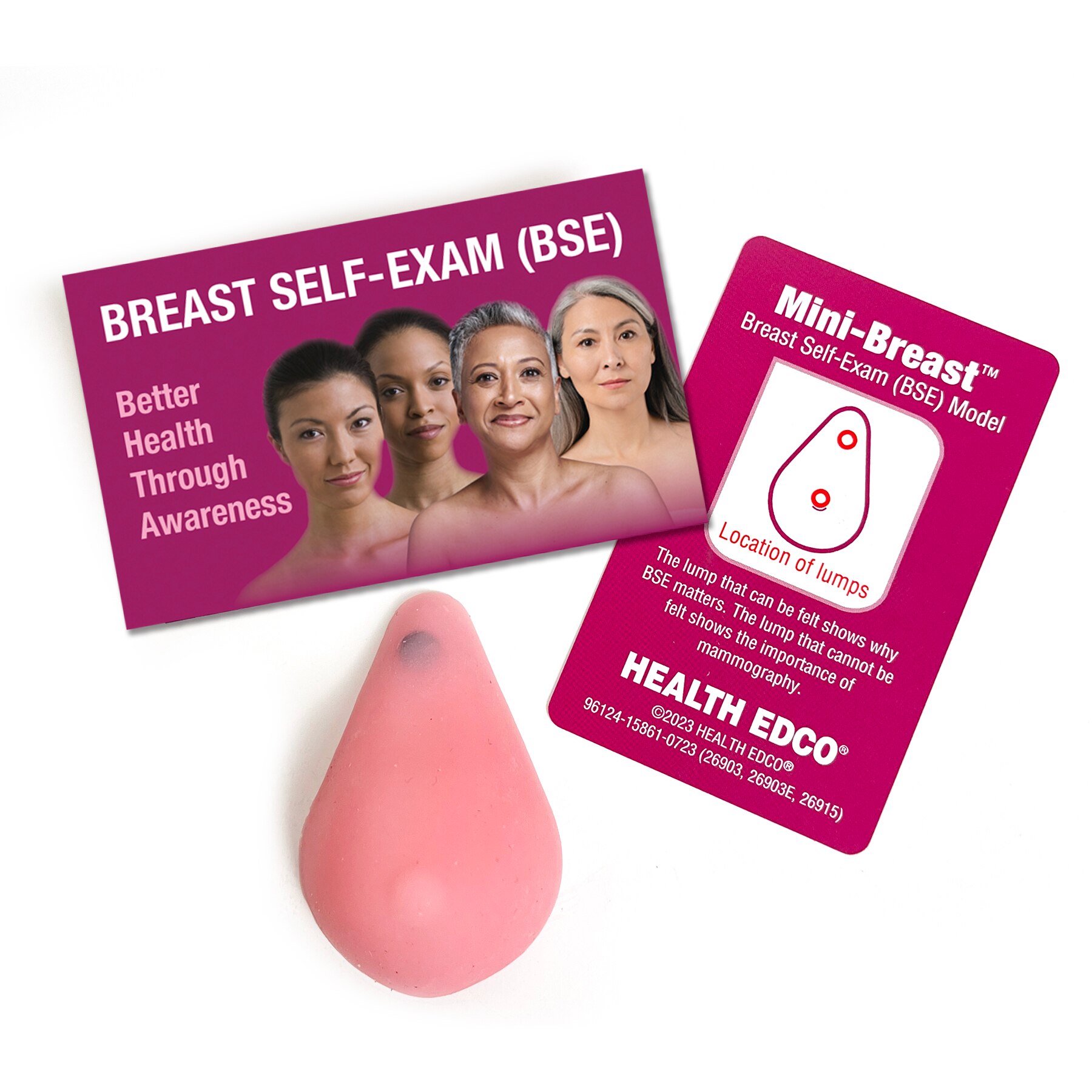 How To Perform Breast Self-Exam (BSE) Tear Pad | Health Edco