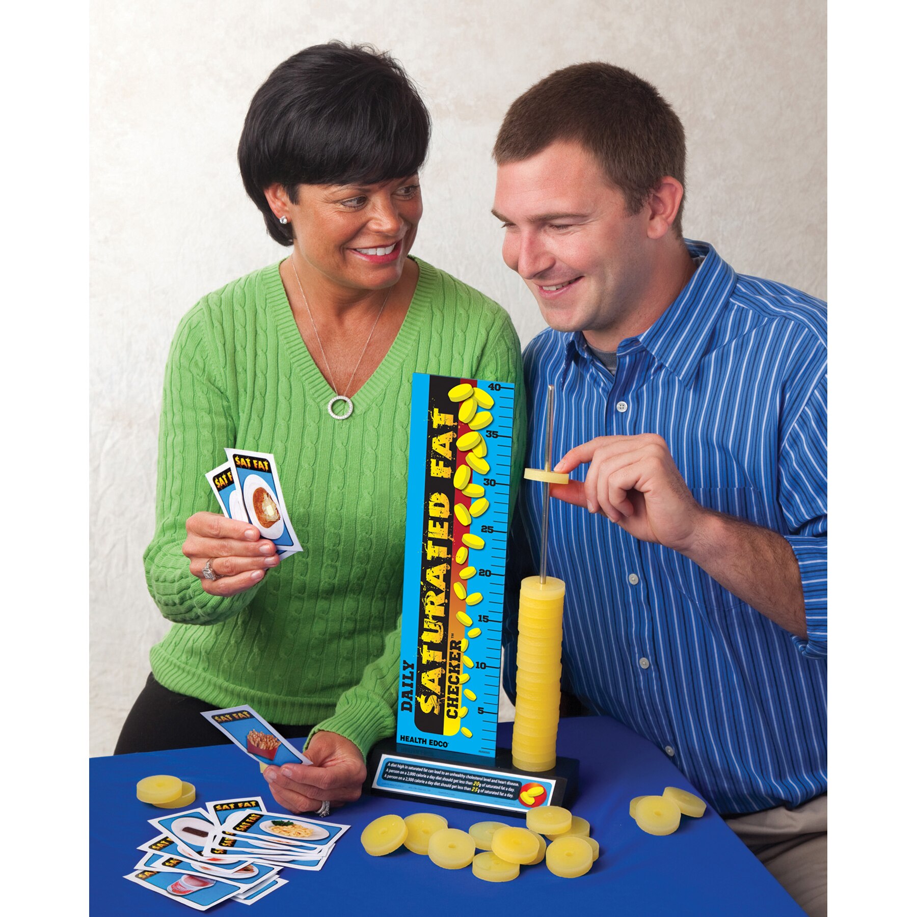 Interactive Daily Saturated Fat Checker | Health Edco