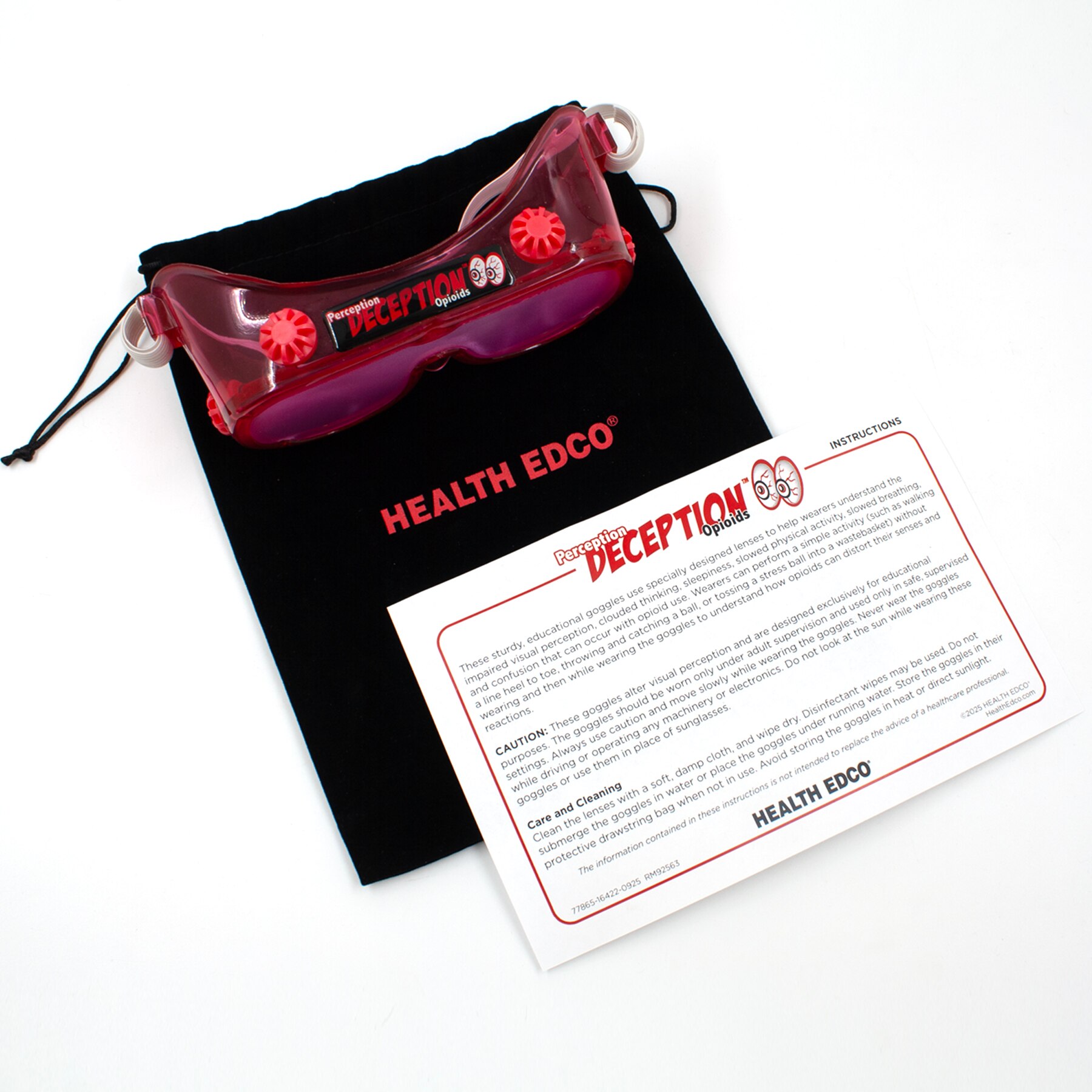 Opioids Perception Deception™ Goggles | Health Edco