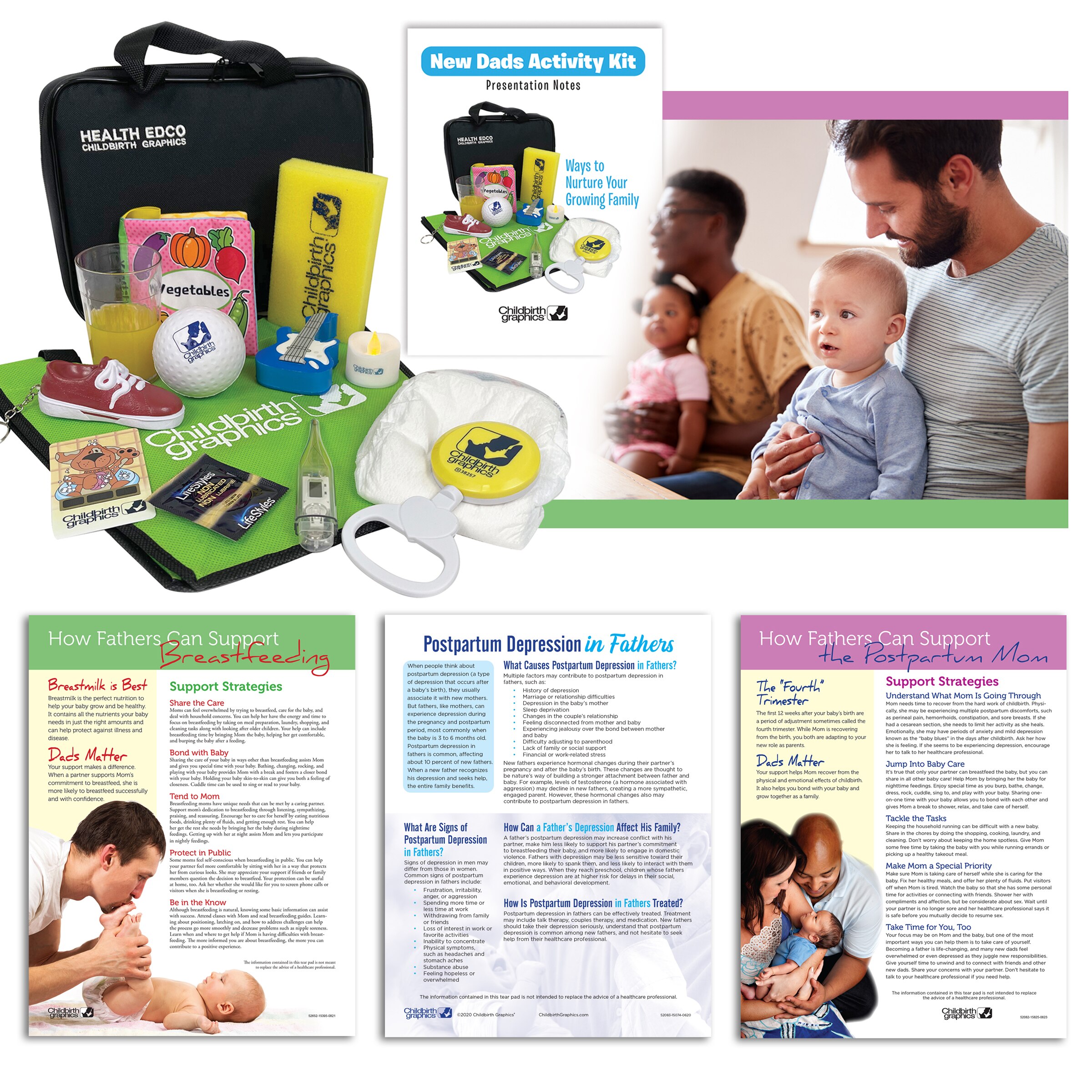 Create a Great New Dads Workshop | Childbirth Graphics