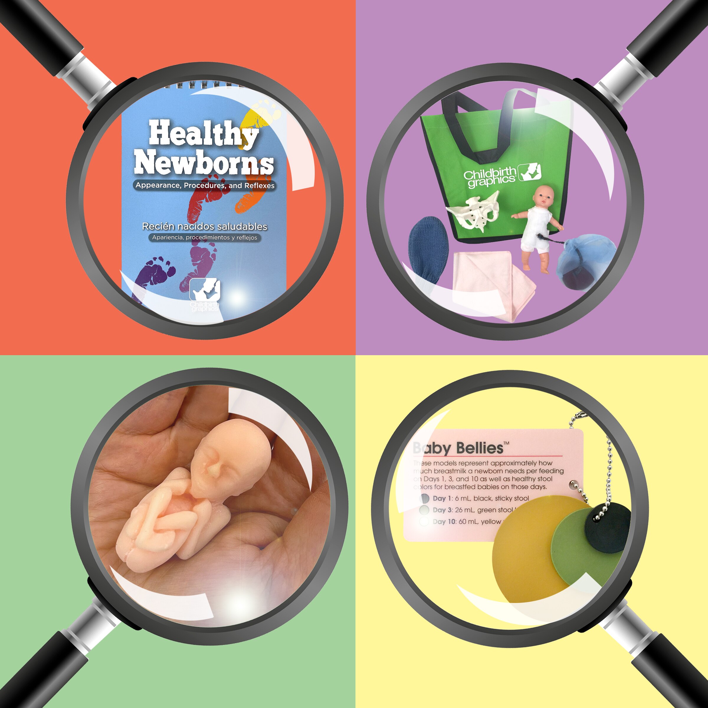 Pocket-Size Childbirth Teaching Tools | Childbirth Graphics